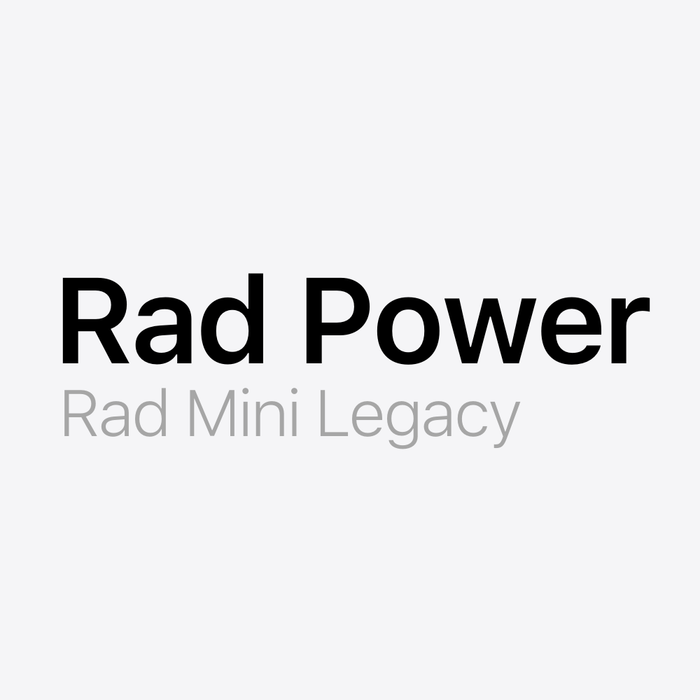 RAD POWER RAD MINI LEGACY Battery Pack 48V 10.5AH 14AH - America's #1 ...