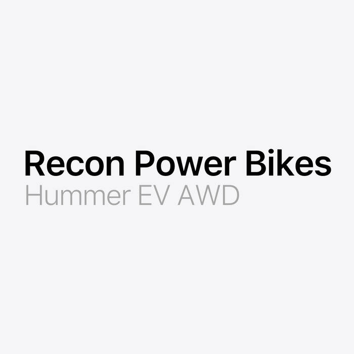 RECON POWER BIKES Hummer EV Awd Battery Pack 48V 17.5AH 21AH - America ...
